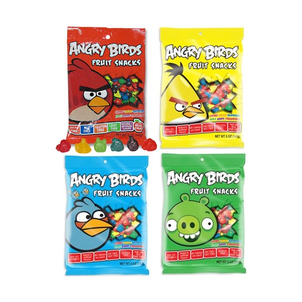 Test gratuit : Bonbons Angry Birds Fruit Snacks à découvrir