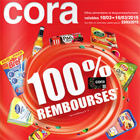 Bon plan ODR Cora Belgique : 48 produits 100% remboursés